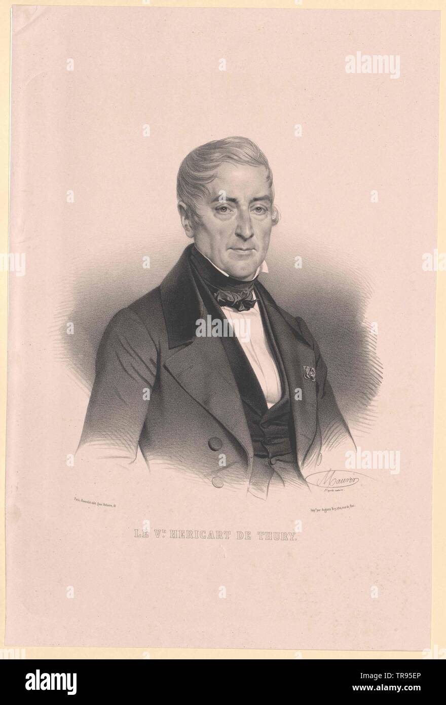 Louis etienne hericart de thury Banque de photographies et d’images à ...