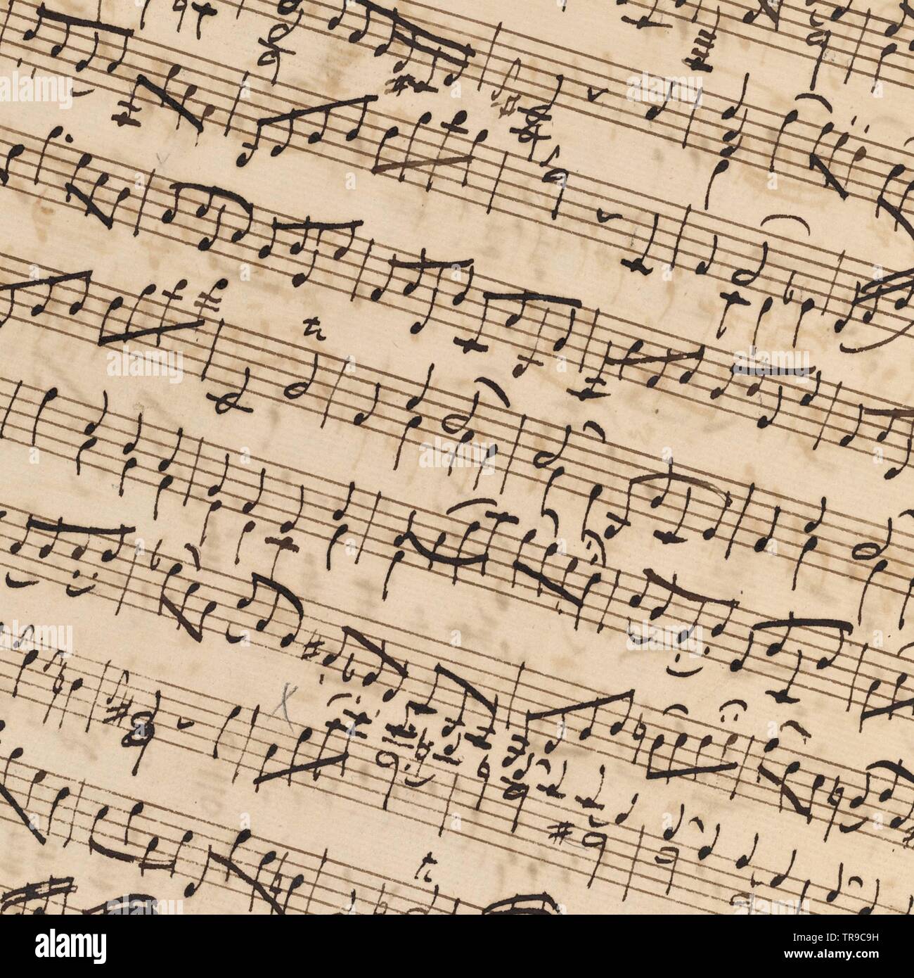 Fond d'écran de note de musique Banque de photographies et d’images à ...