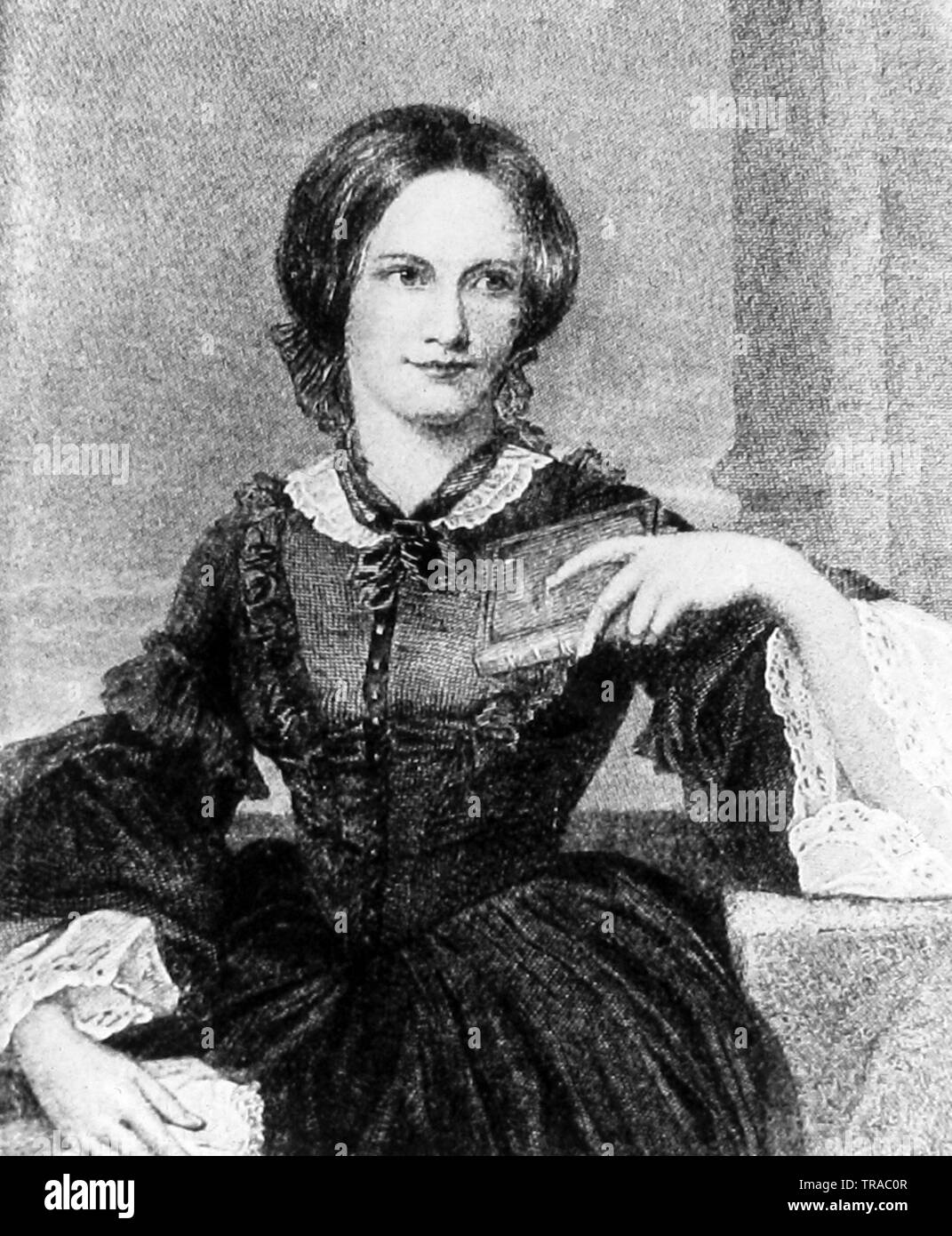 Charlotte bronte Banque d'images noir et blanc - Alamy