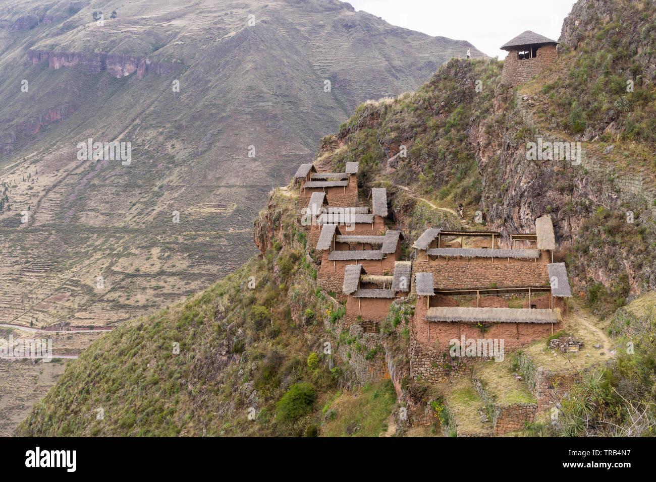Ruines de pisac inca Banque de photographies et d’images à haute ...