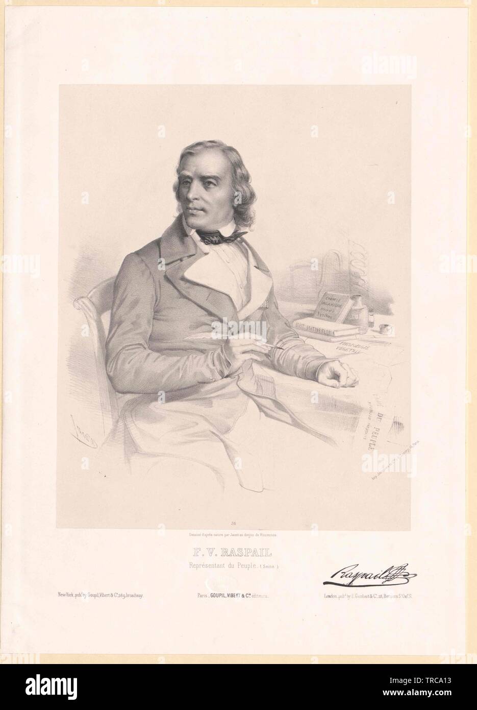 Francois vincent raspail Banque de photographies et d’images à haute ...