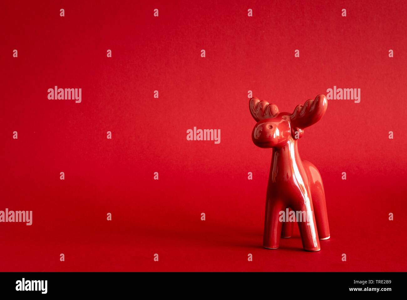 Rudolf renne au nez rouge Banque de photographies et d’images à haute ...