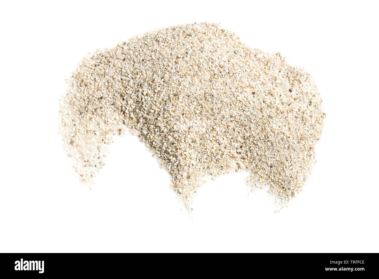 Texture de sable sur la plage Banque d'images détourées - Alamy