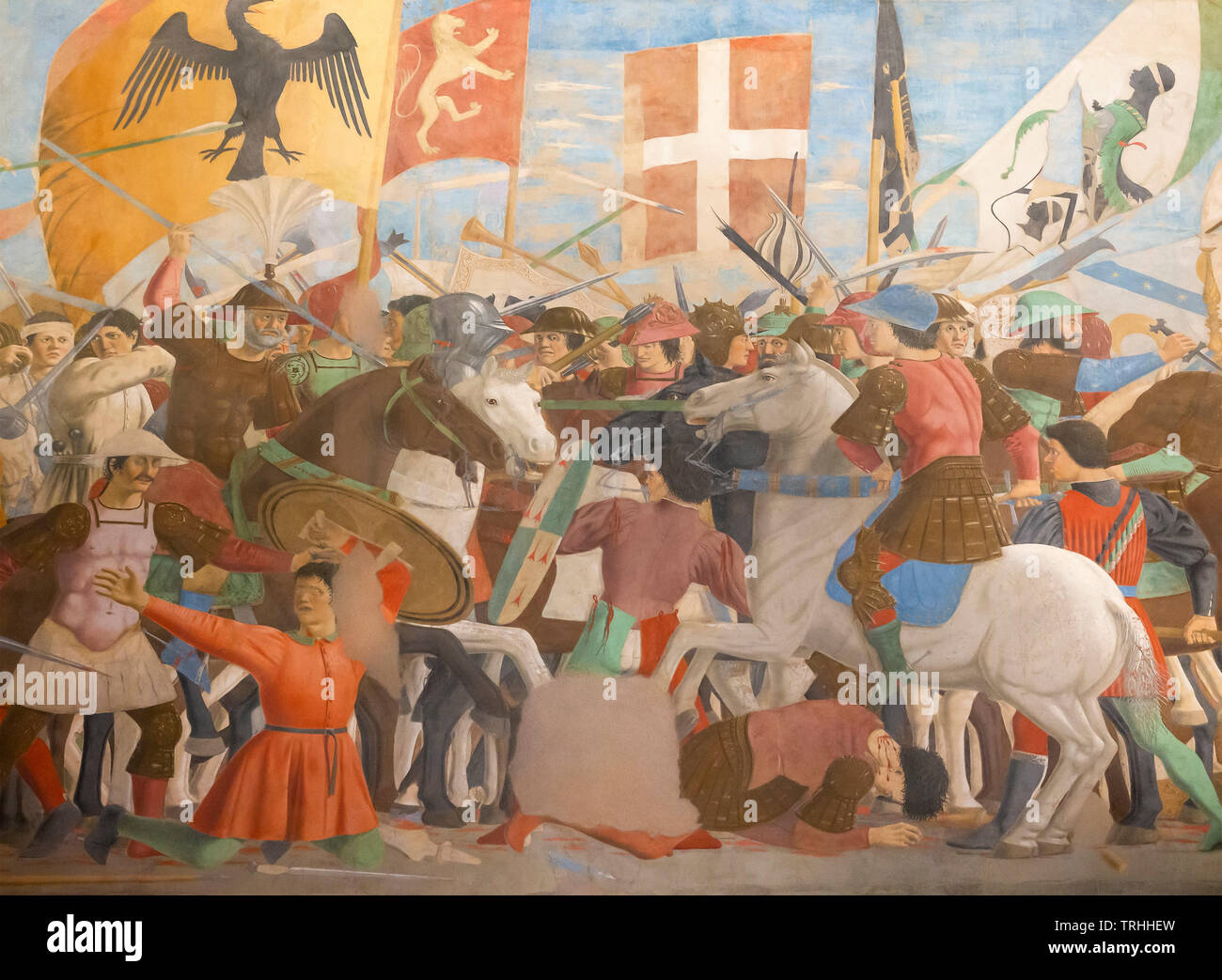Victoire d'Héraclius, Bataille entre Héraclius et Chosroès, Légende de ...