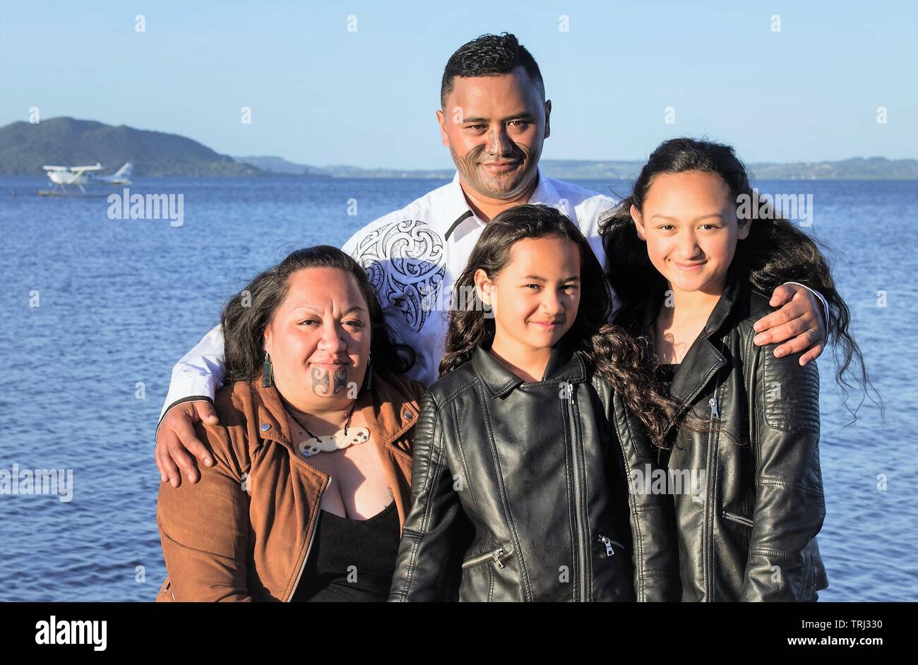 Maori people smiling Banque de photographies et d’images à haute ...