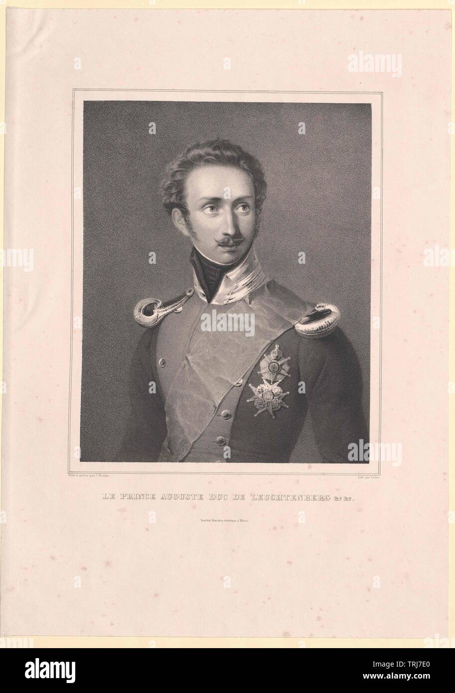 Auguste duc Banque de photographies et d’images à haute résolution - Alamy
