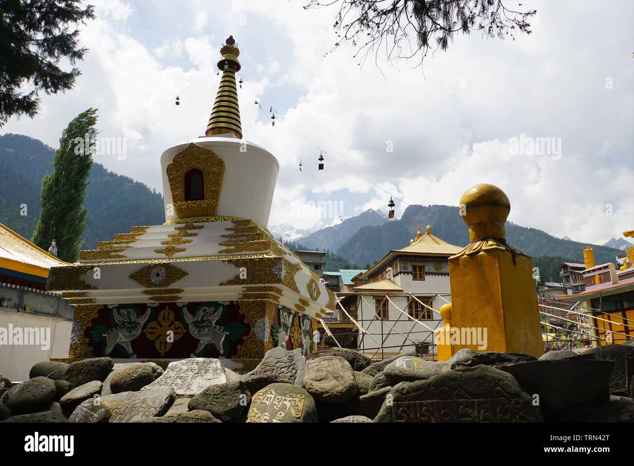 Temple de mani Banque de photographies et d’images à haute résolution ...