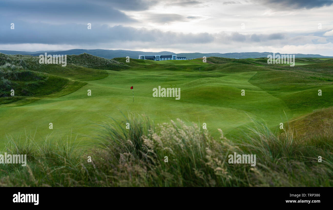 Parcours de golf d'islay machrie Banque de photographies et d’images à ...