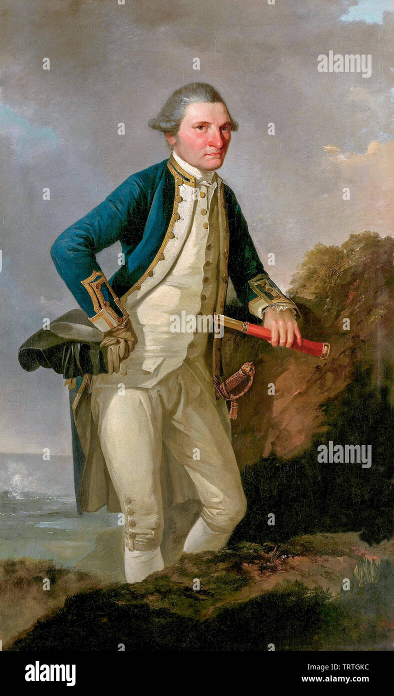 Captain james cook portrait Banque de photographies et d’images à haute ...