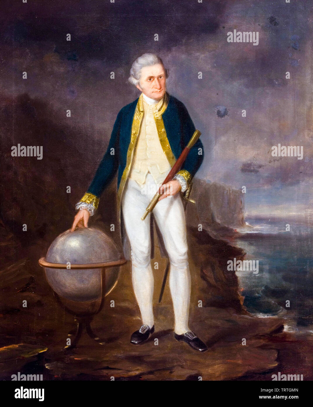 Captain james cook portrait Banque de photographies et d’images à haute ...