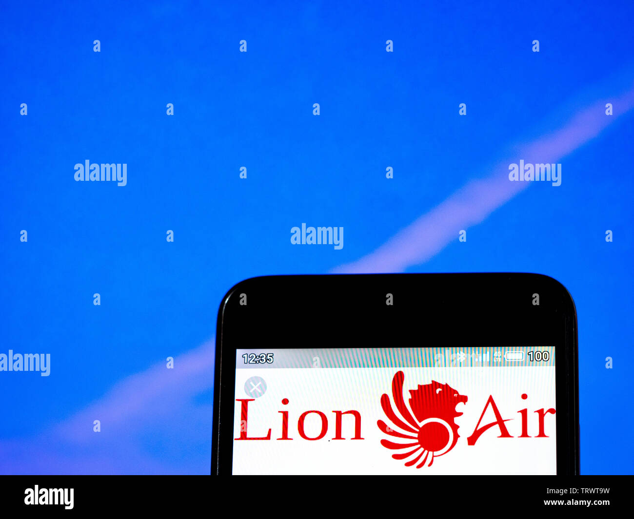 Pt lion mentari airlines Banque de photographies et d’images à haute ...