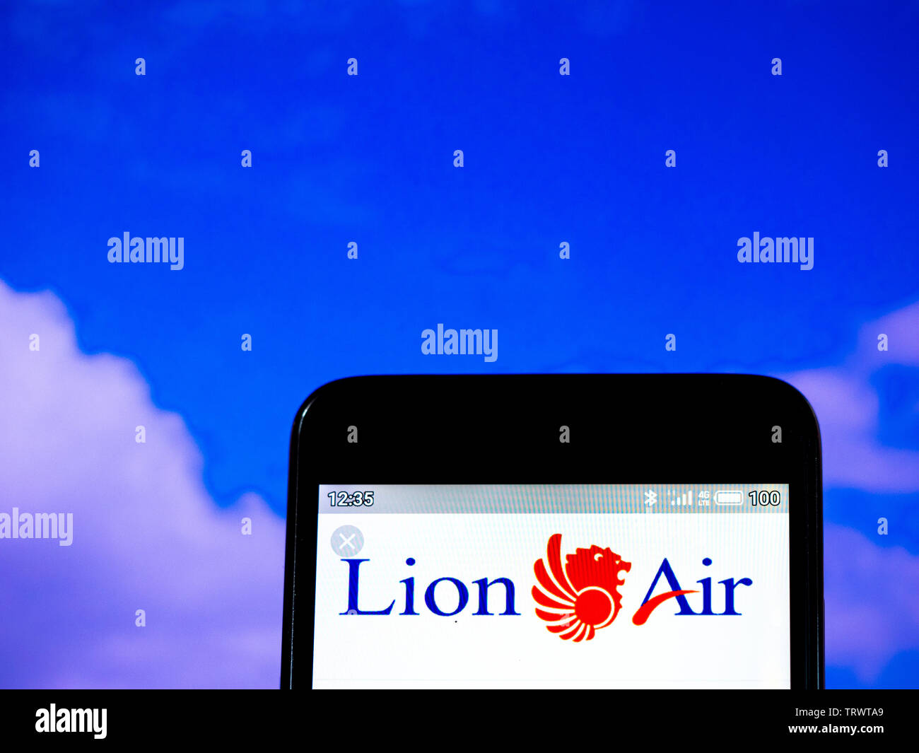 Pt lion mentari airlines Banque de photographies et d’images à haute ...