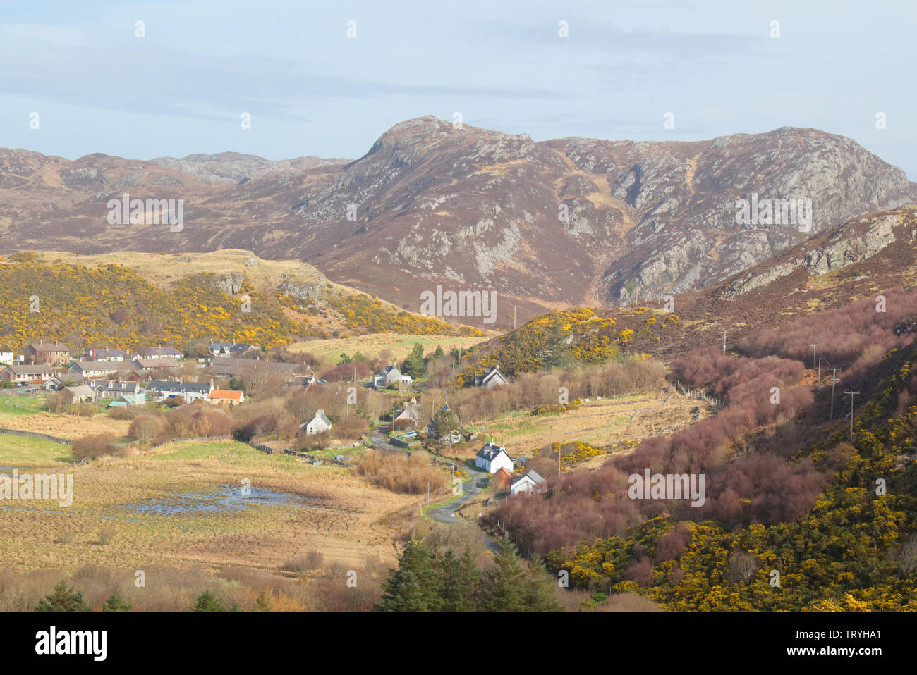 Scourie highlands scotland scottish Banque de photographies et d’images ...