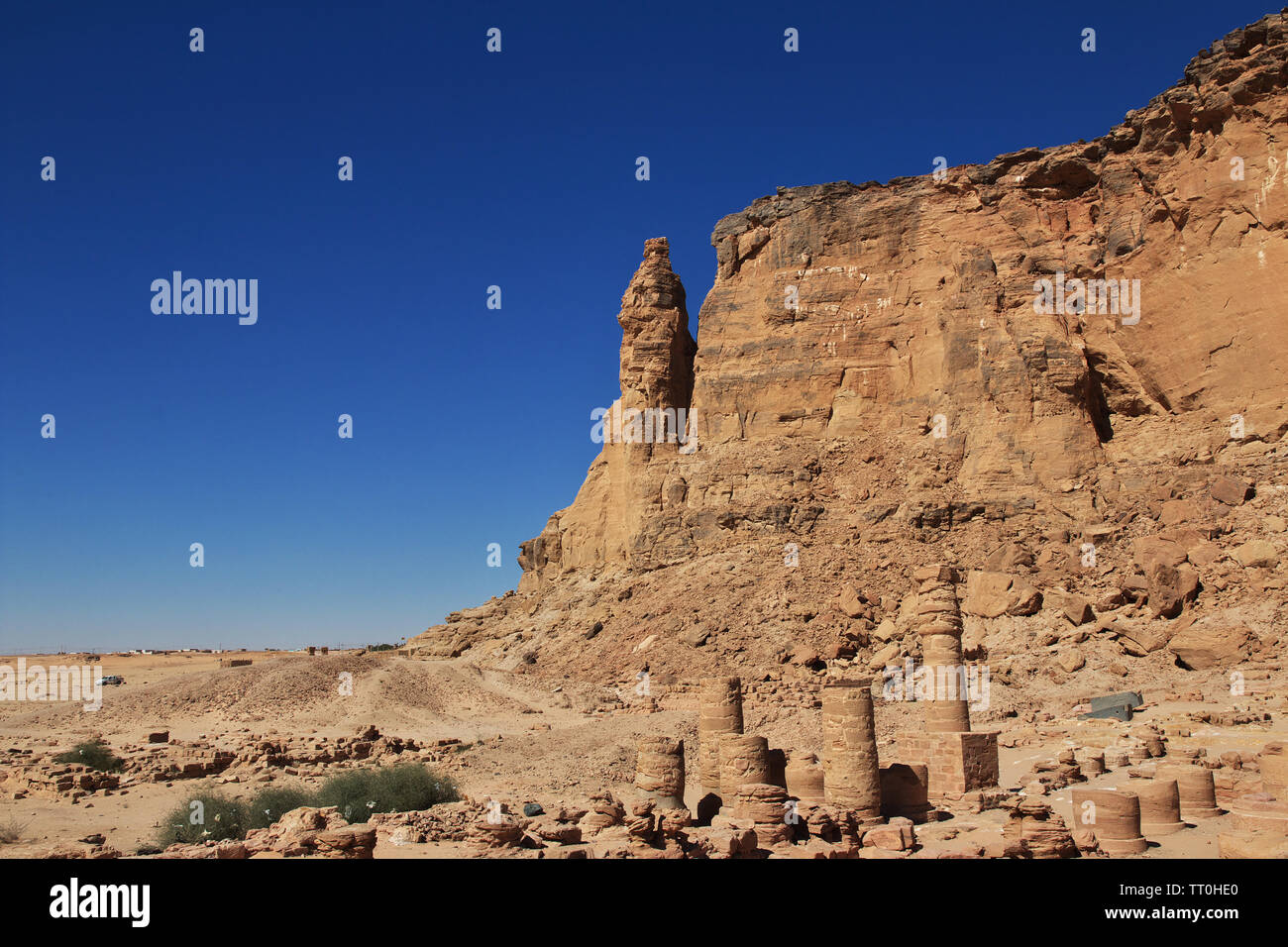 Ancien temple du pharaon au Soudan Photo Stock - Alamy