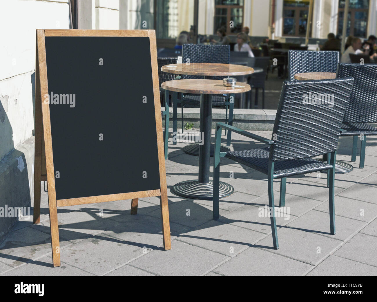 Tableau modèle de menu de restaurant Banque de photographies et d ...