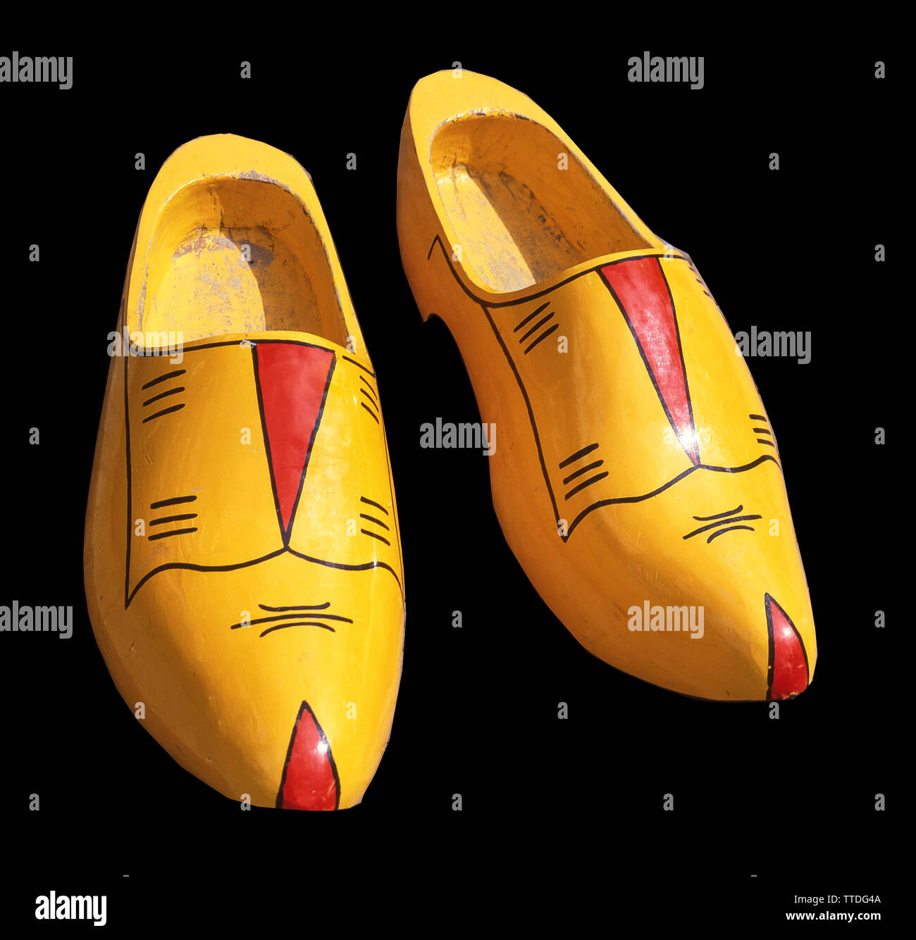 Sabots hollandais en bois Banque de photographies et d’images à haute ...