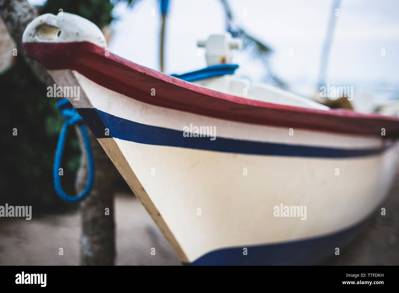 Proue du petit bateau Banque de photographies et d’images à haute ...