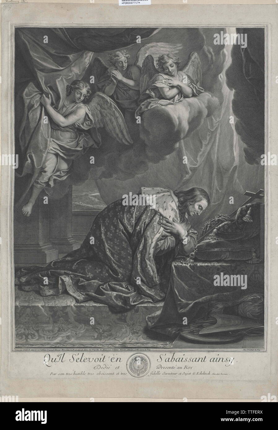 Louis ix roi de france Banque de photographies et d’images à haute ...