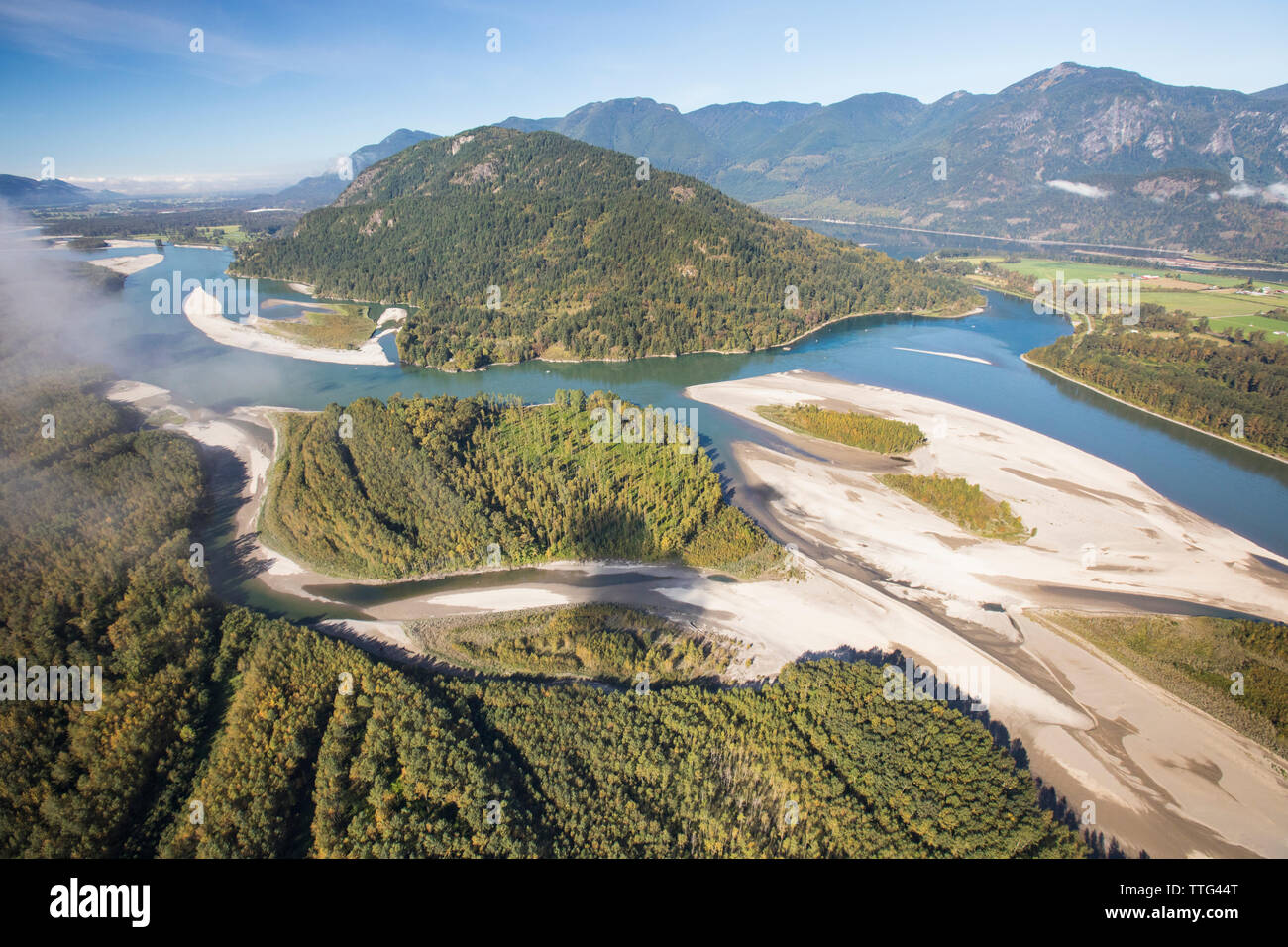Delta du fleuve fraser Banque de photographies et d’images à haute ...