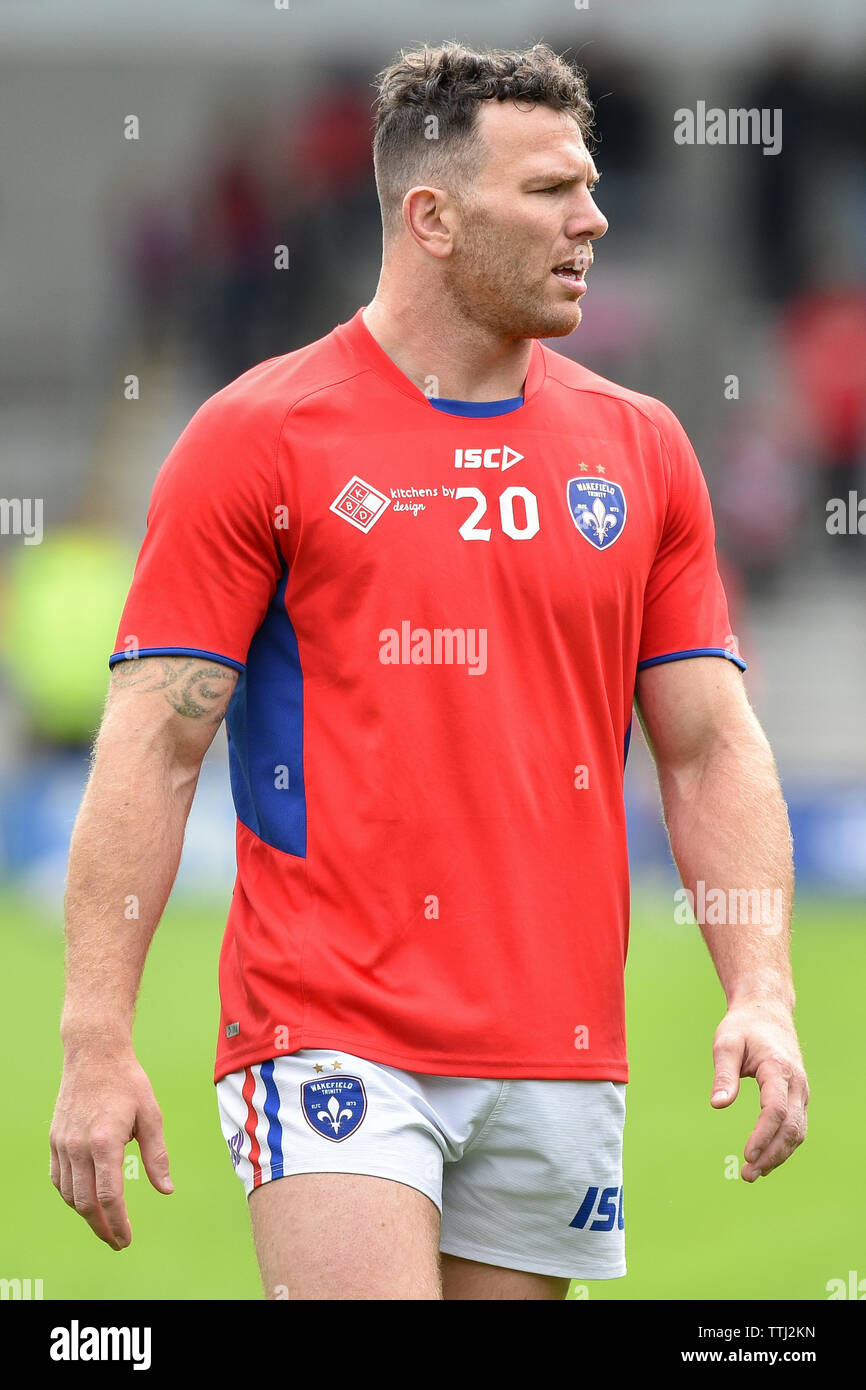 Salford, Royaume-Uni, 2019 16 6. 16 juin 2019. Stade AJ Bell, Salford ...