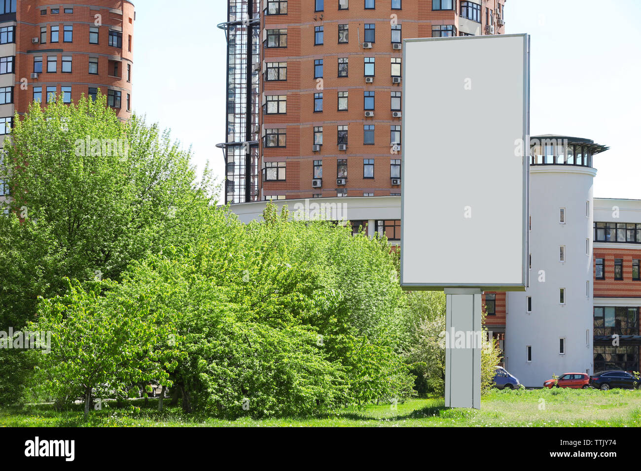 Affiche d'information sur les trottoirs Banque de photographies et d ...