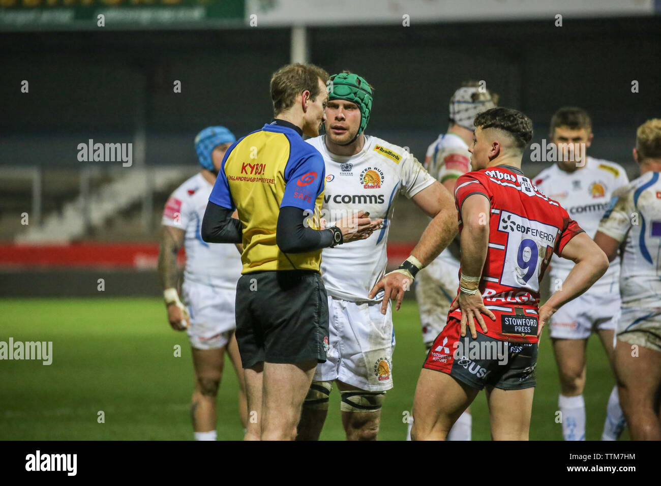 Mêlée rugby arbitre Banque de photographies et d’images à haute ...