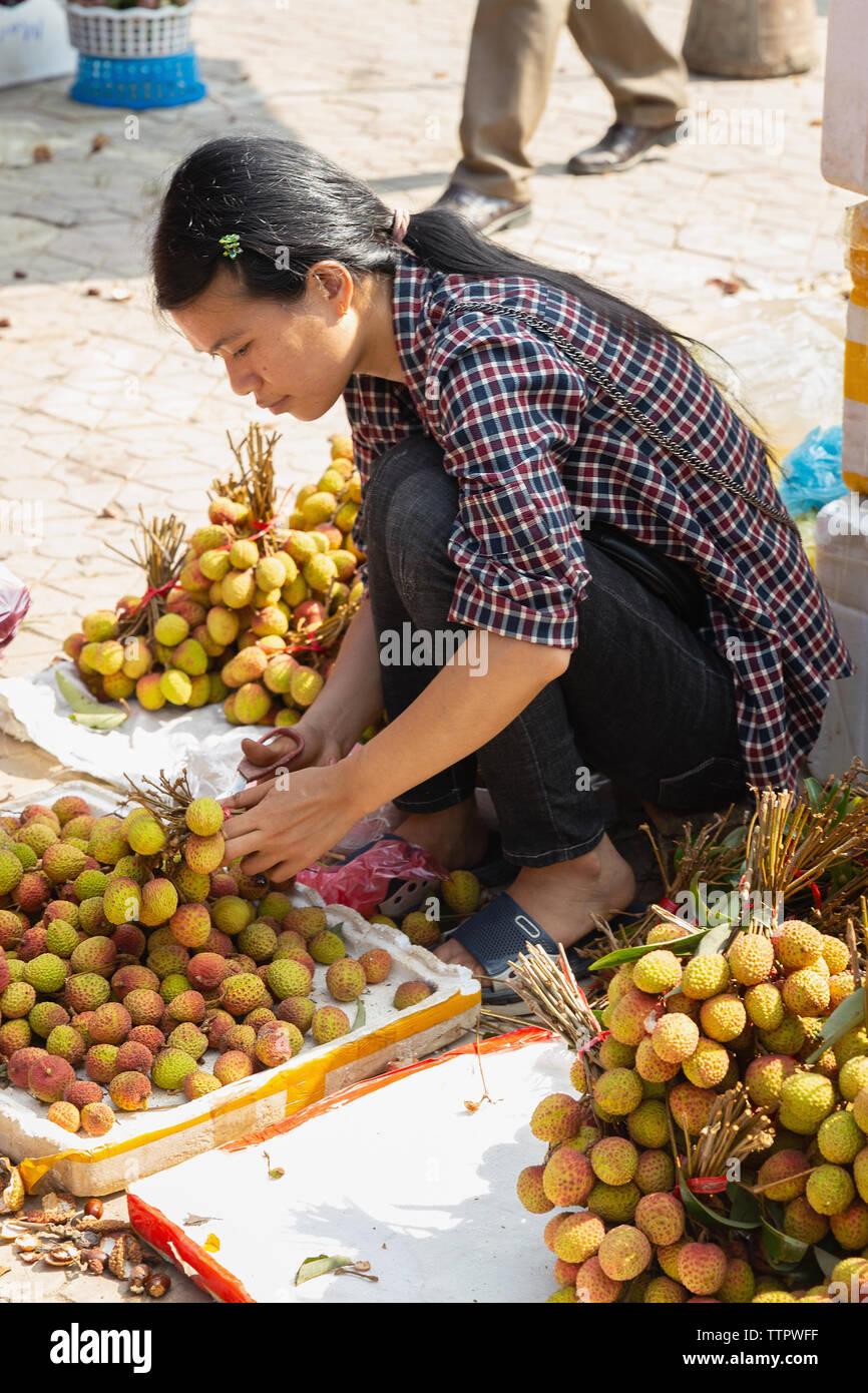 Lao fruits Banque de photographies et d’images à haute résolution - Alamy