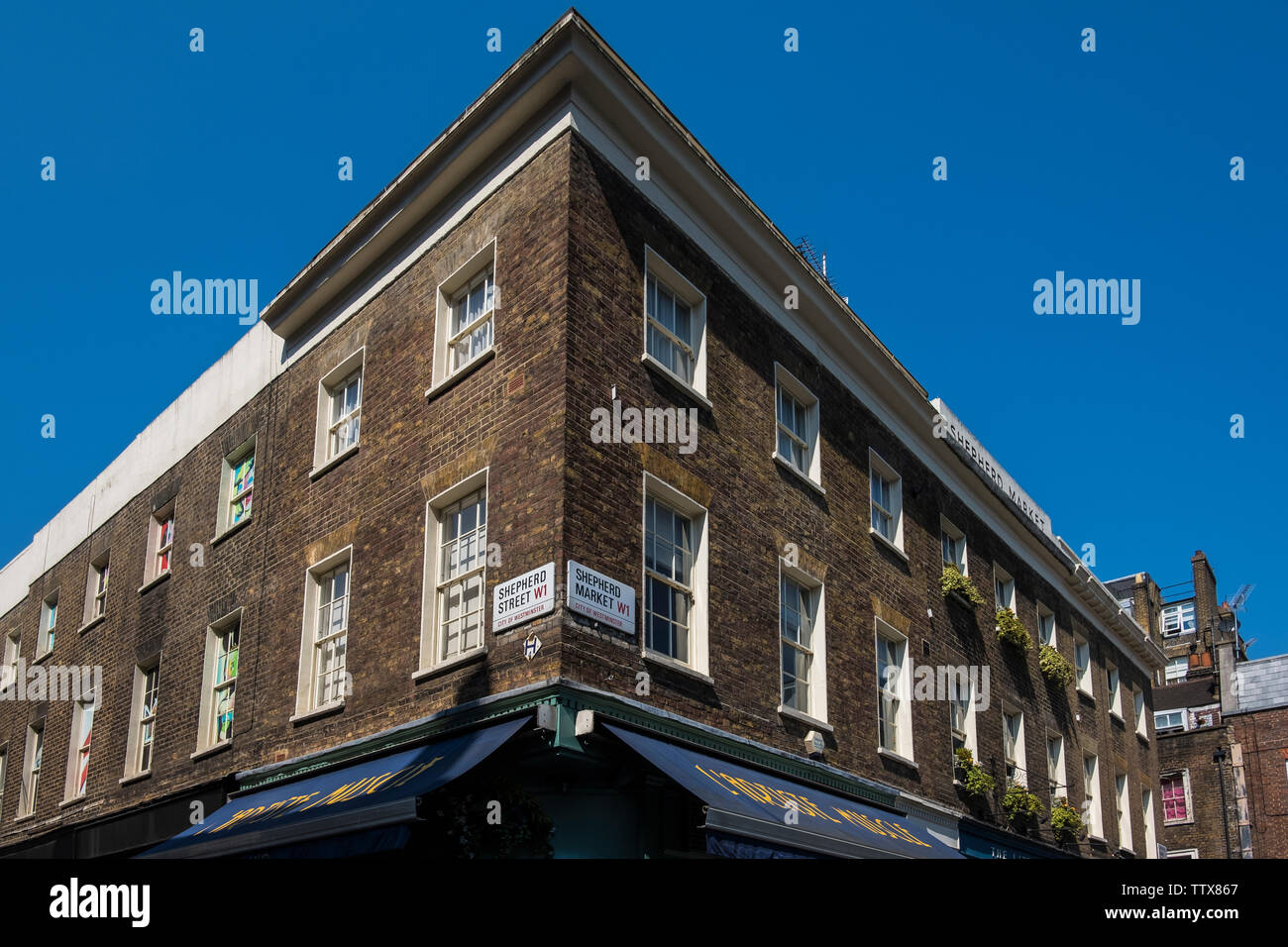 Shepherd market mayfair london england Banque de photographies et d ...