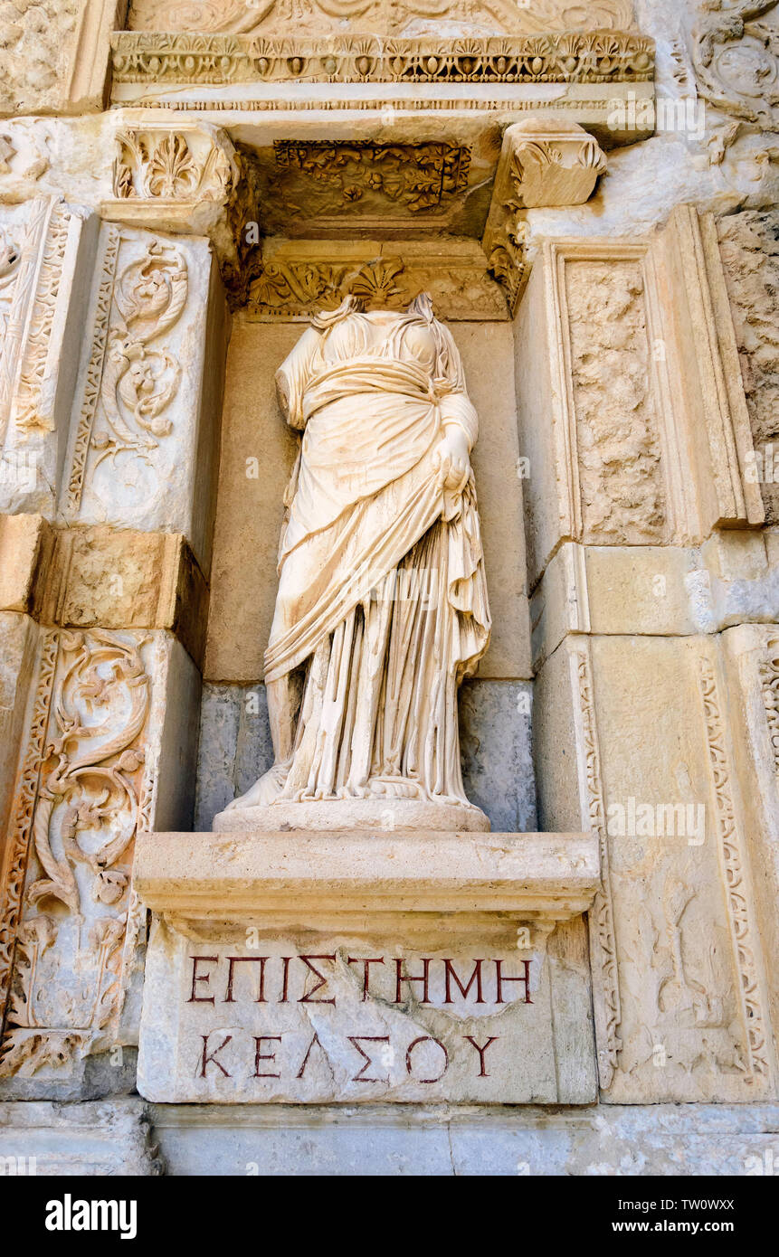 Ephesus episteme connaissances turquie Banque de photographies et d ...