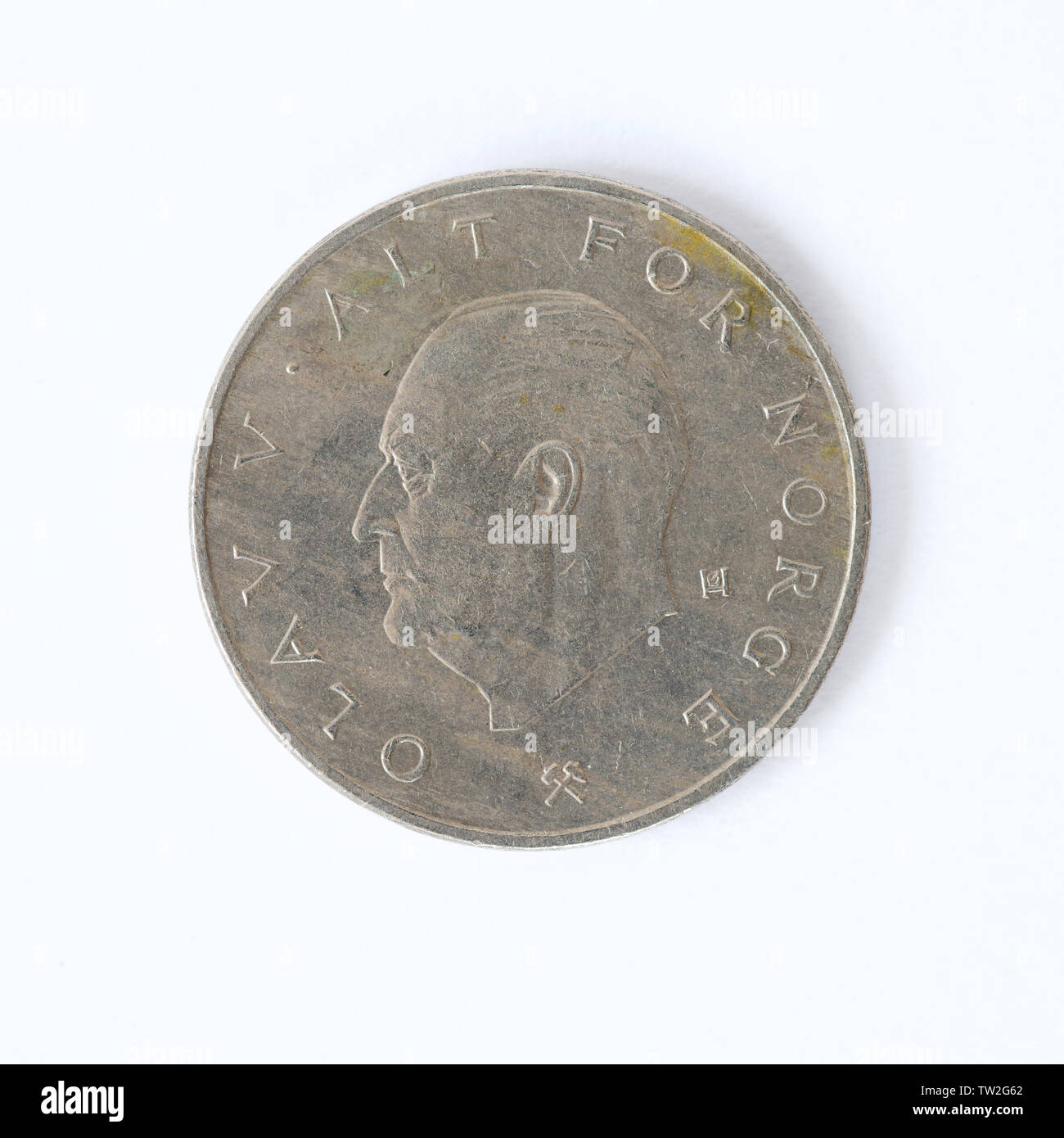 1 krone coin Banque de photographies et d’images à haute résolution - Alamy