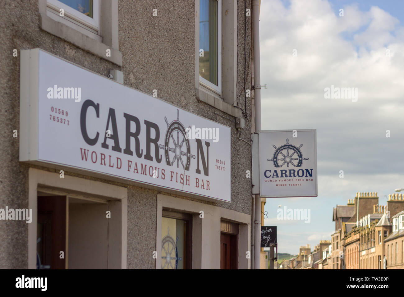 Le carron fish bar Banque de photographies et d’images à haute ...