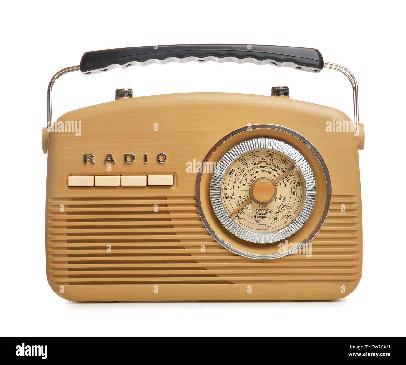 Radio retro Banque de photographies et d’images à haute résolution - Alamy