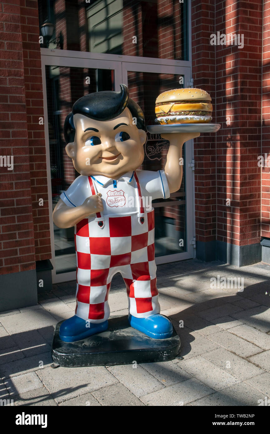 Bobs big burger statue Banque de photographies et d’images à haute ...