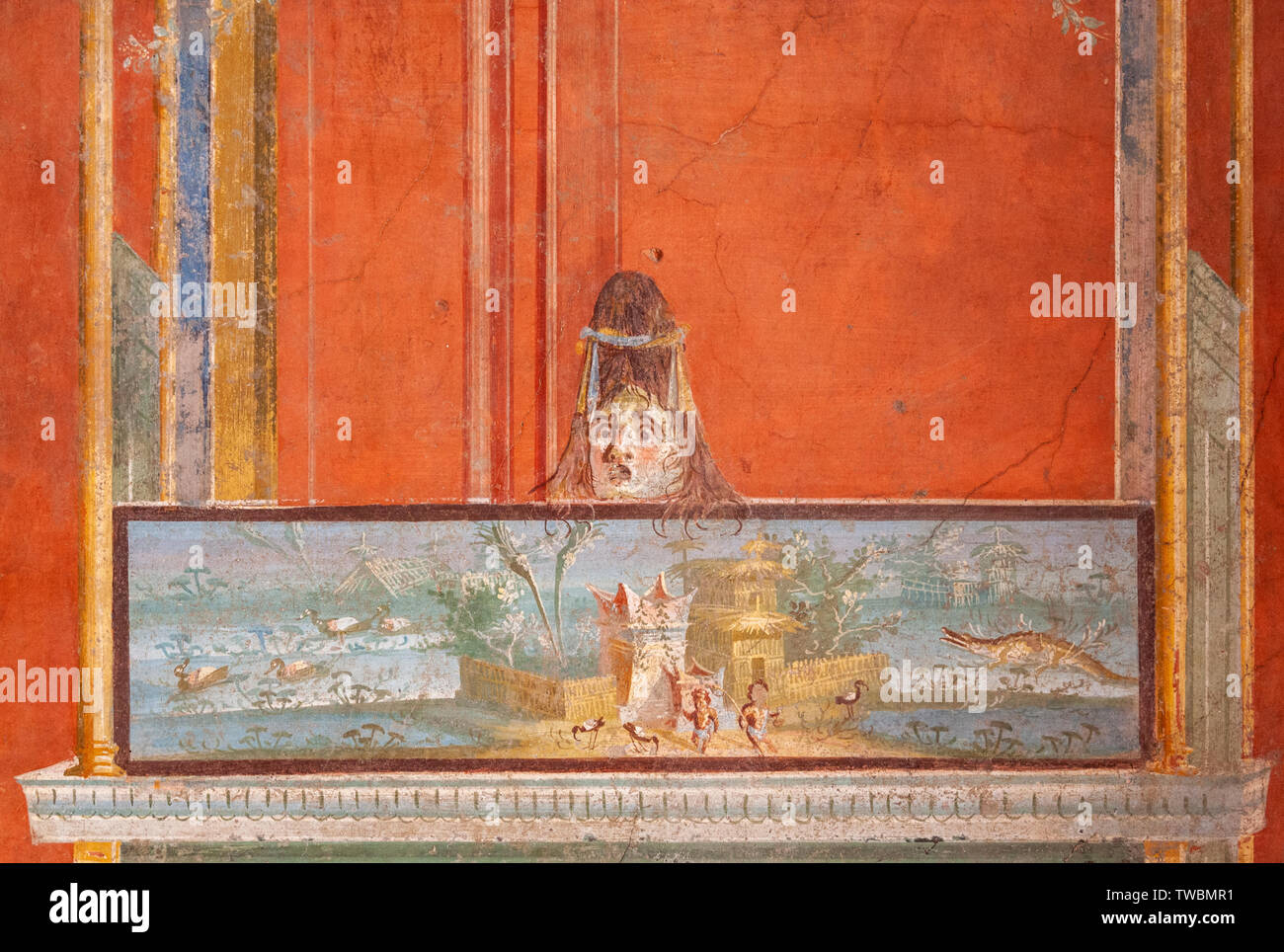 Fresque Romaine Banque d'image et photos - Alamy