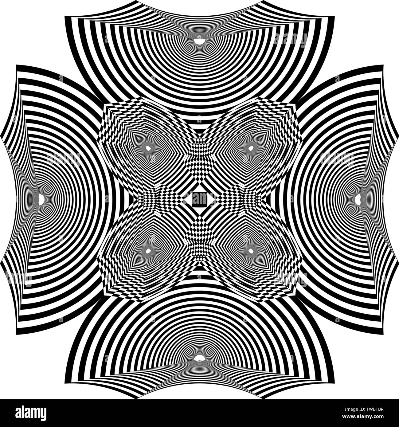 Croix en fer forgé Banque d'images vectorielles - Alamy