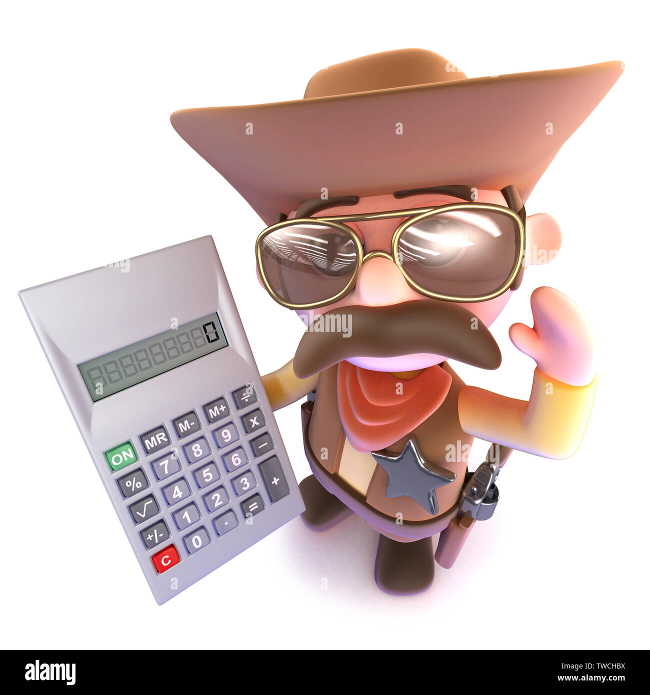 Cartoons calculatrice Banque de photographies et d’images à haute ...