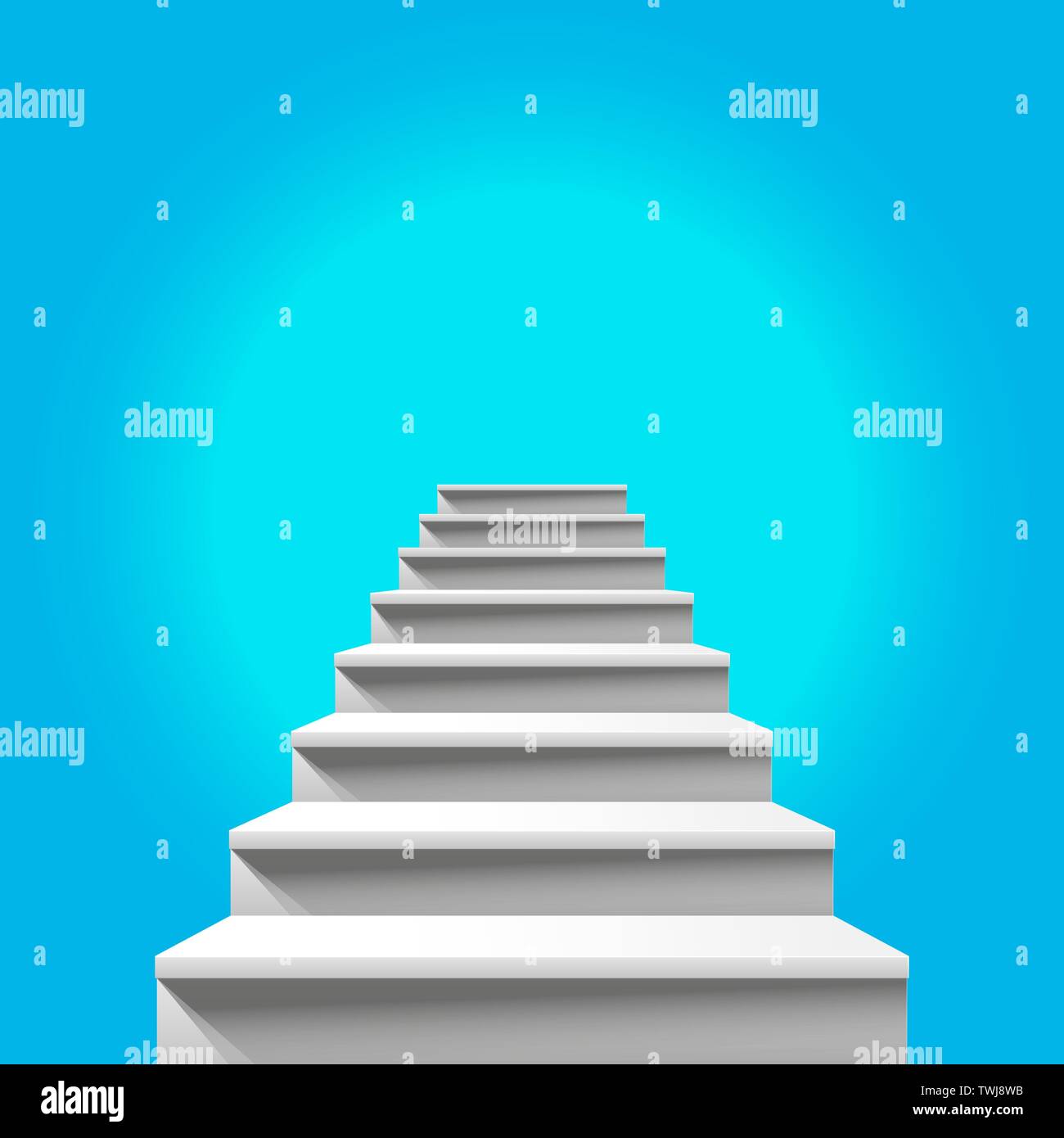 Sentier paradisiaque Banque d'images vectorielles - Alamy