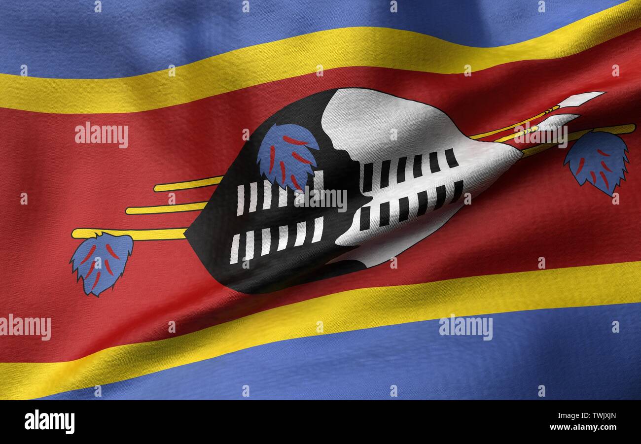 Drapeau d'eswatini Banque de photographies et d’images à haute ...
