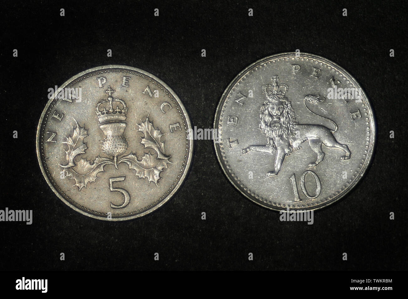 Ten pence coin Banque de photographies et d’images à haute résolution ...