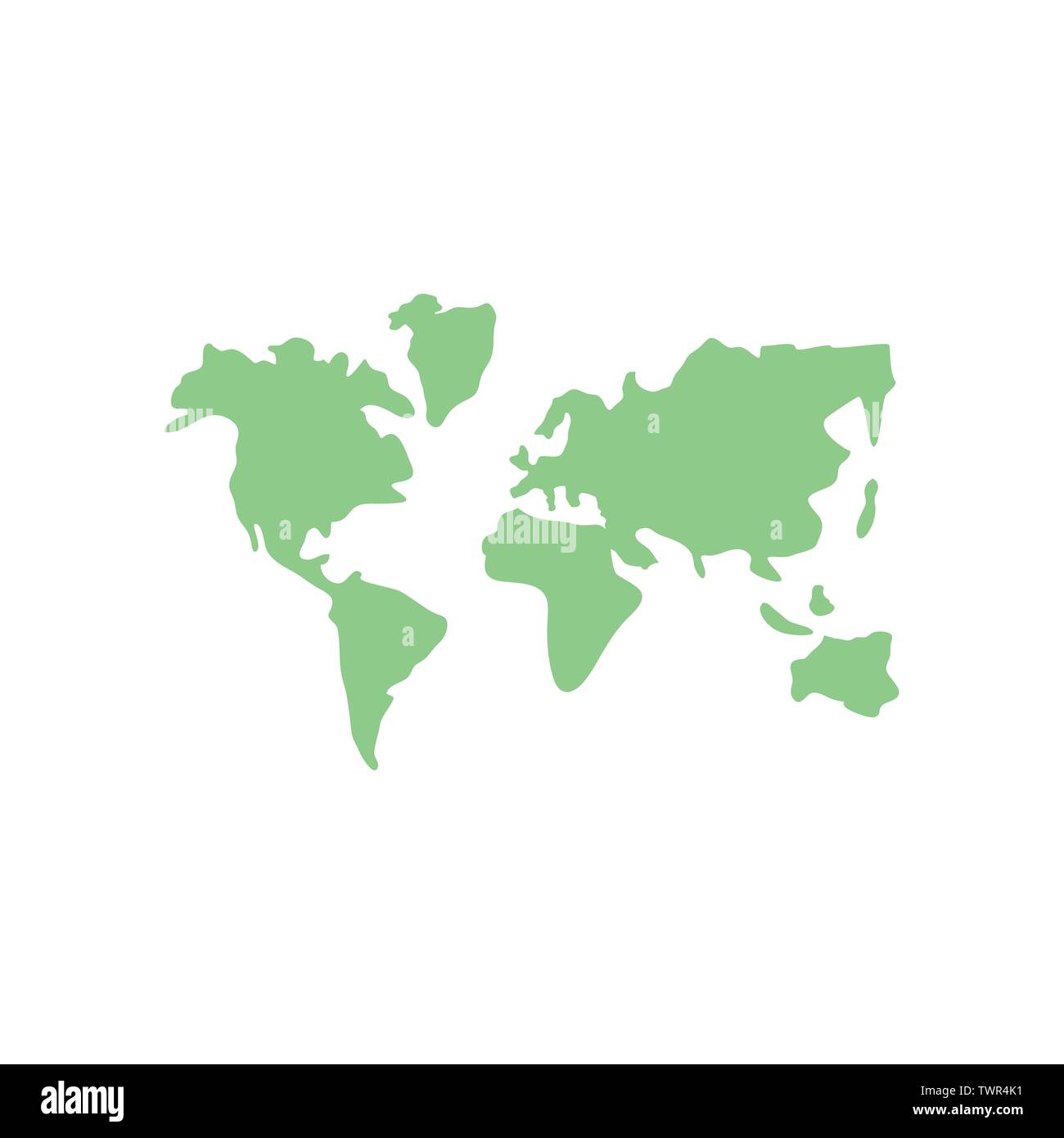 La cartographie map design, Planète terre continent world globe et l ...