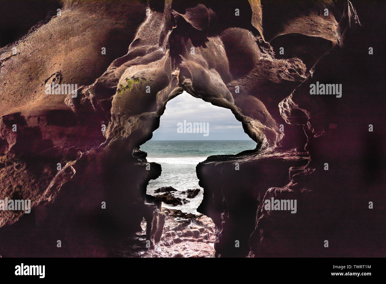 Carte du détroit de gibraltar Banque de photographies et d’images à ...