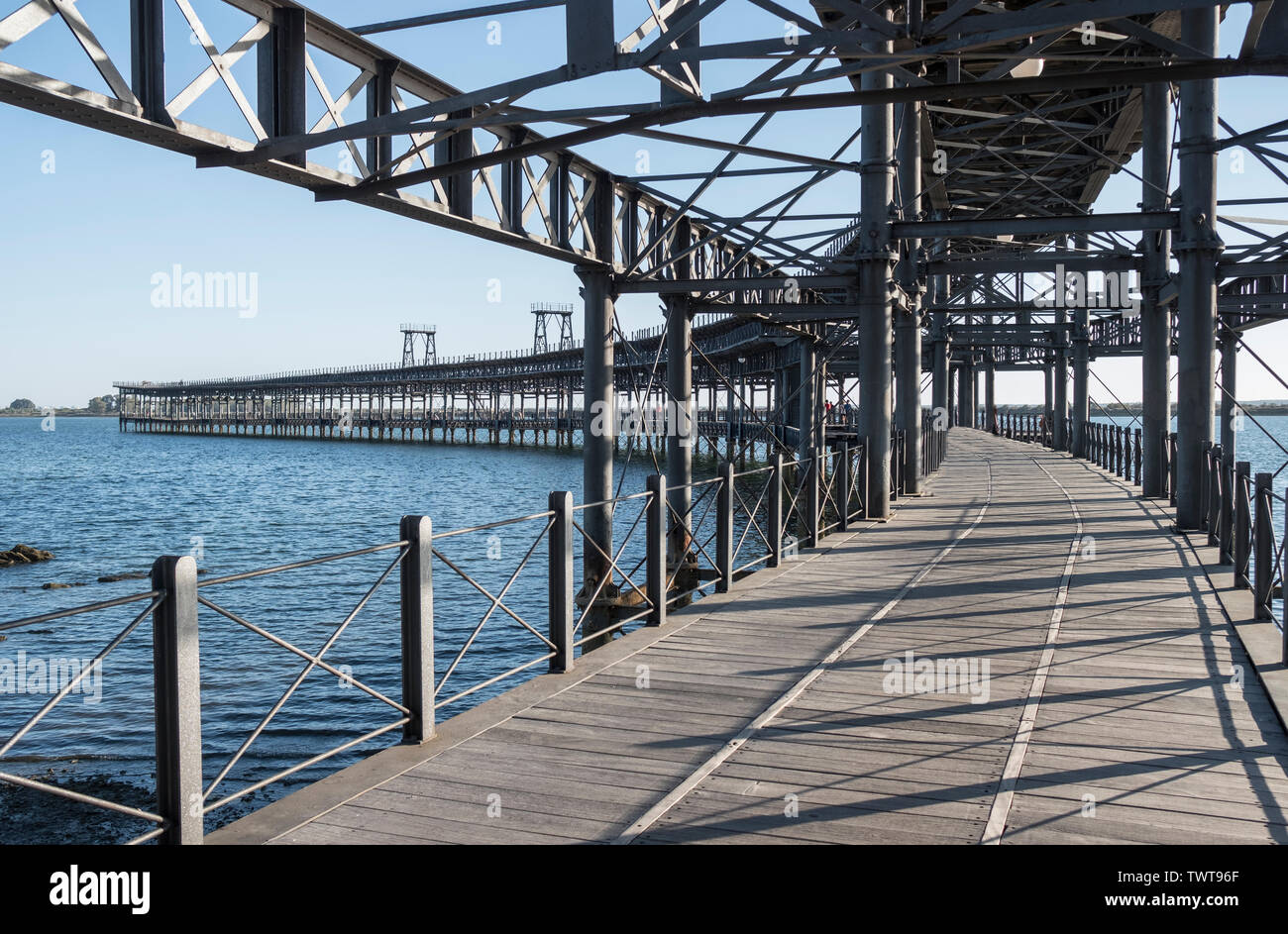 Muelle del rio tinto Banque de photographies et d’images à haute ...