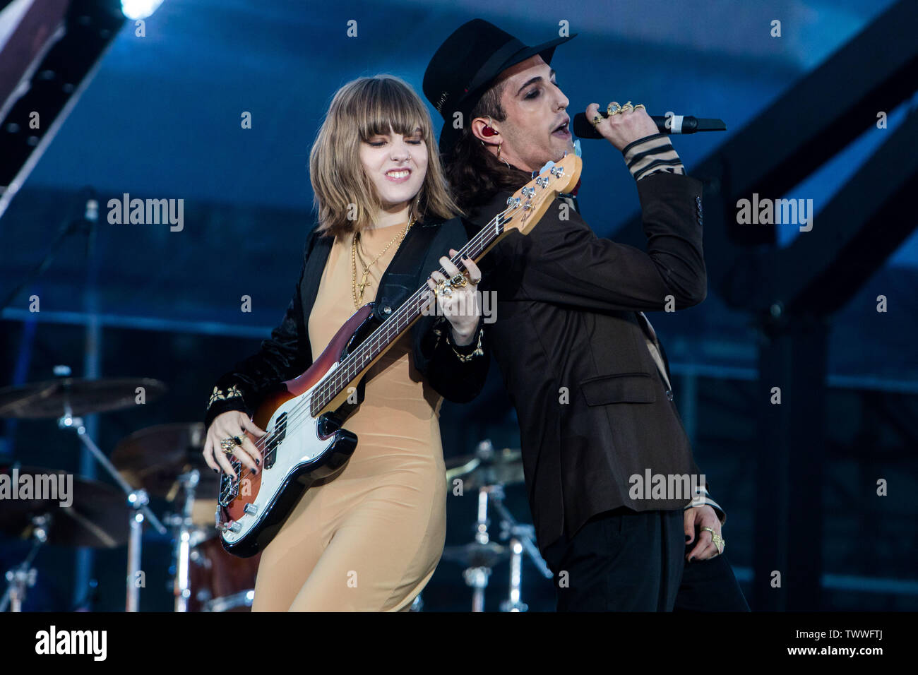 Damiano david victoria de angelis Banque de photographies et d’images à haute résolution - Alamy