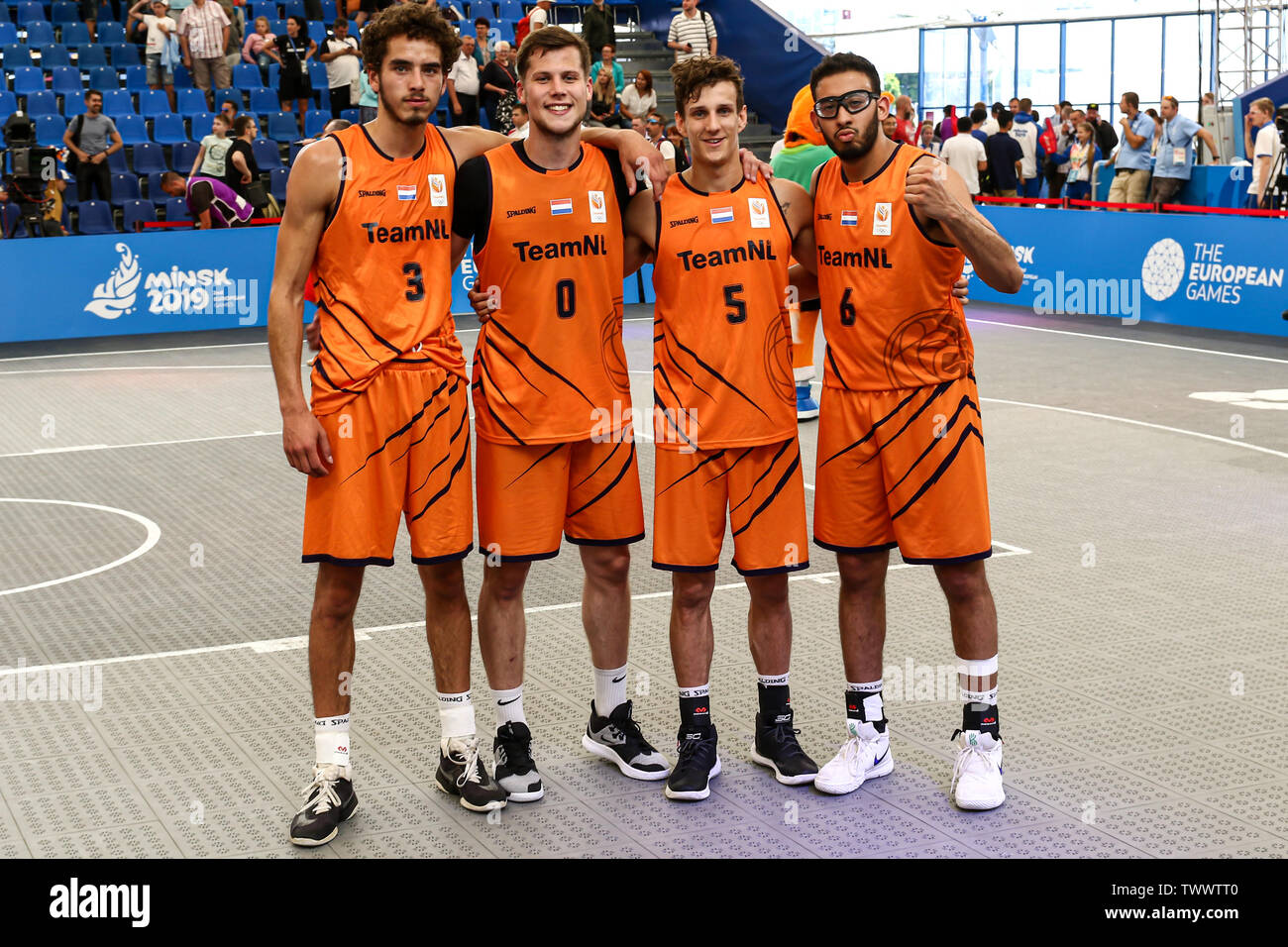 23 juin 2019 Minsk Belarus Jeux européens 2019 3x3 Basketball: Lenno ...