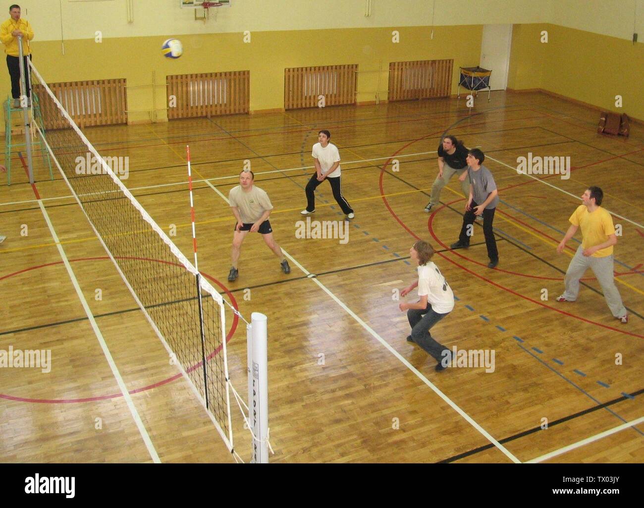 Match de volleyball Banque de photographies et d’images à haute ...