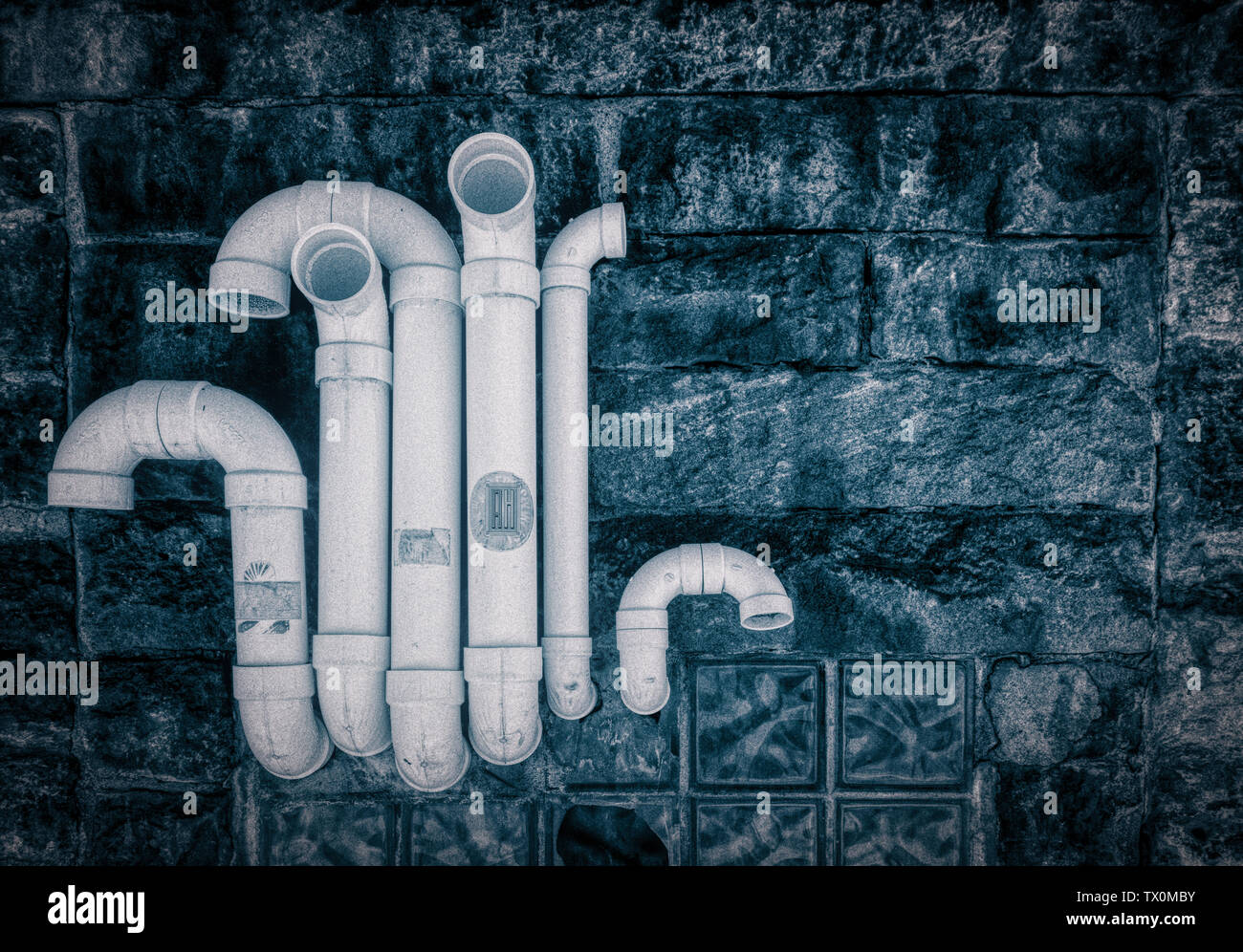 Tuyaux en pvc Banque de photographies et d’images à haute résolution ...