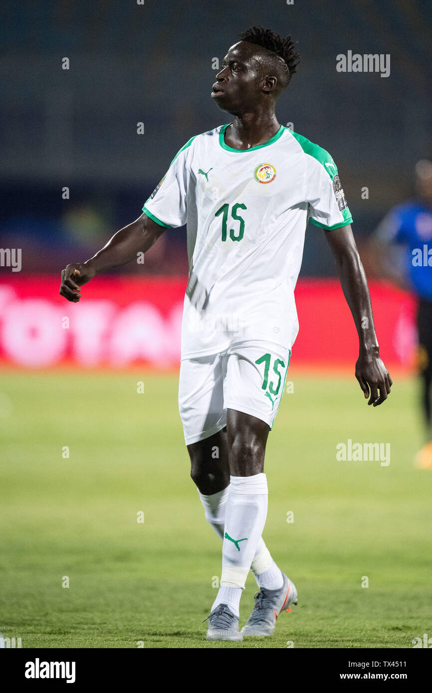 Le CAIRE, ÉGYPTE - Le 23 juin : Krepin Diatta du Sénégal au cours de la ...