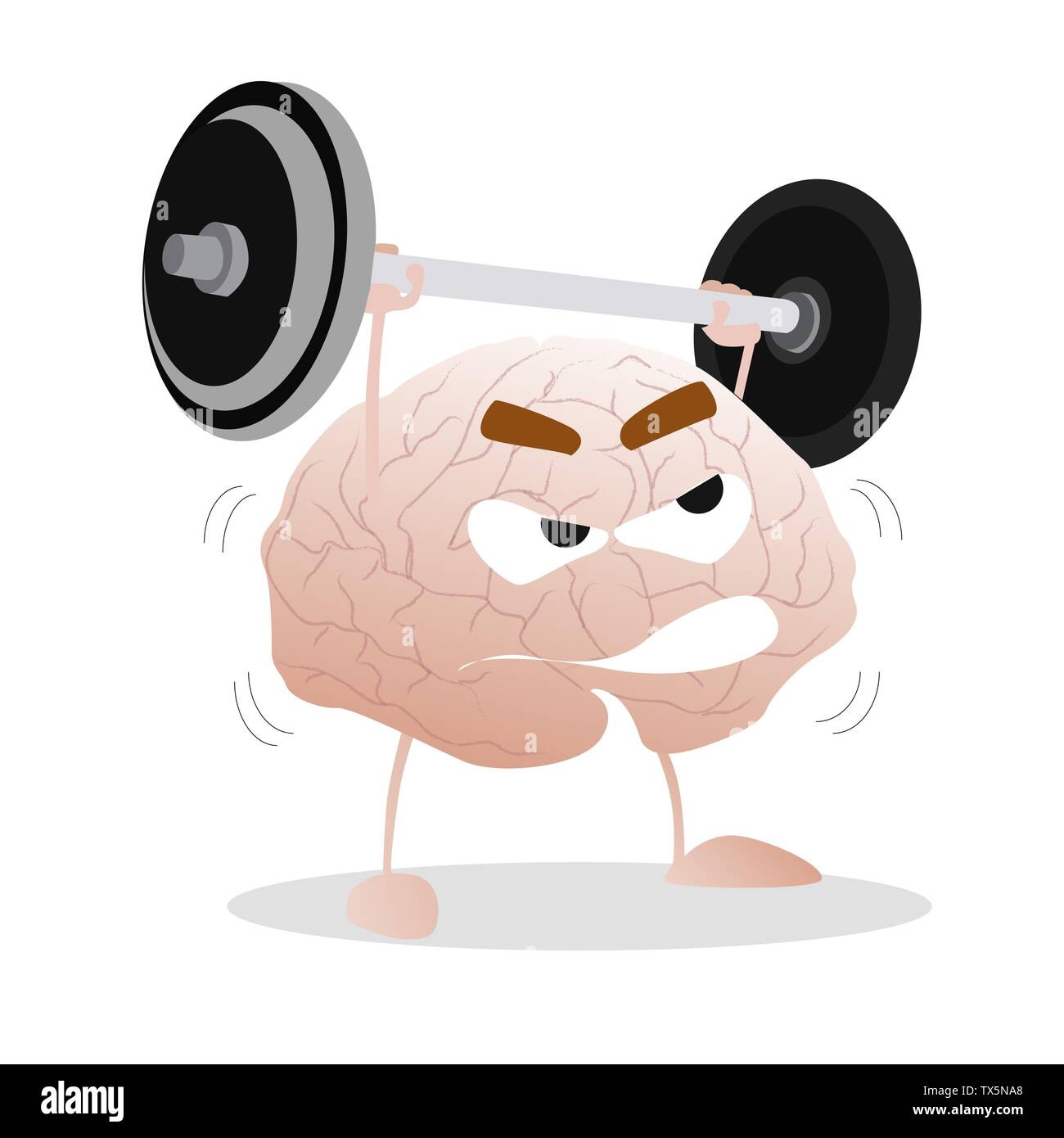 Brain gym vector vectors Banque de photographies et d’images à haute ...