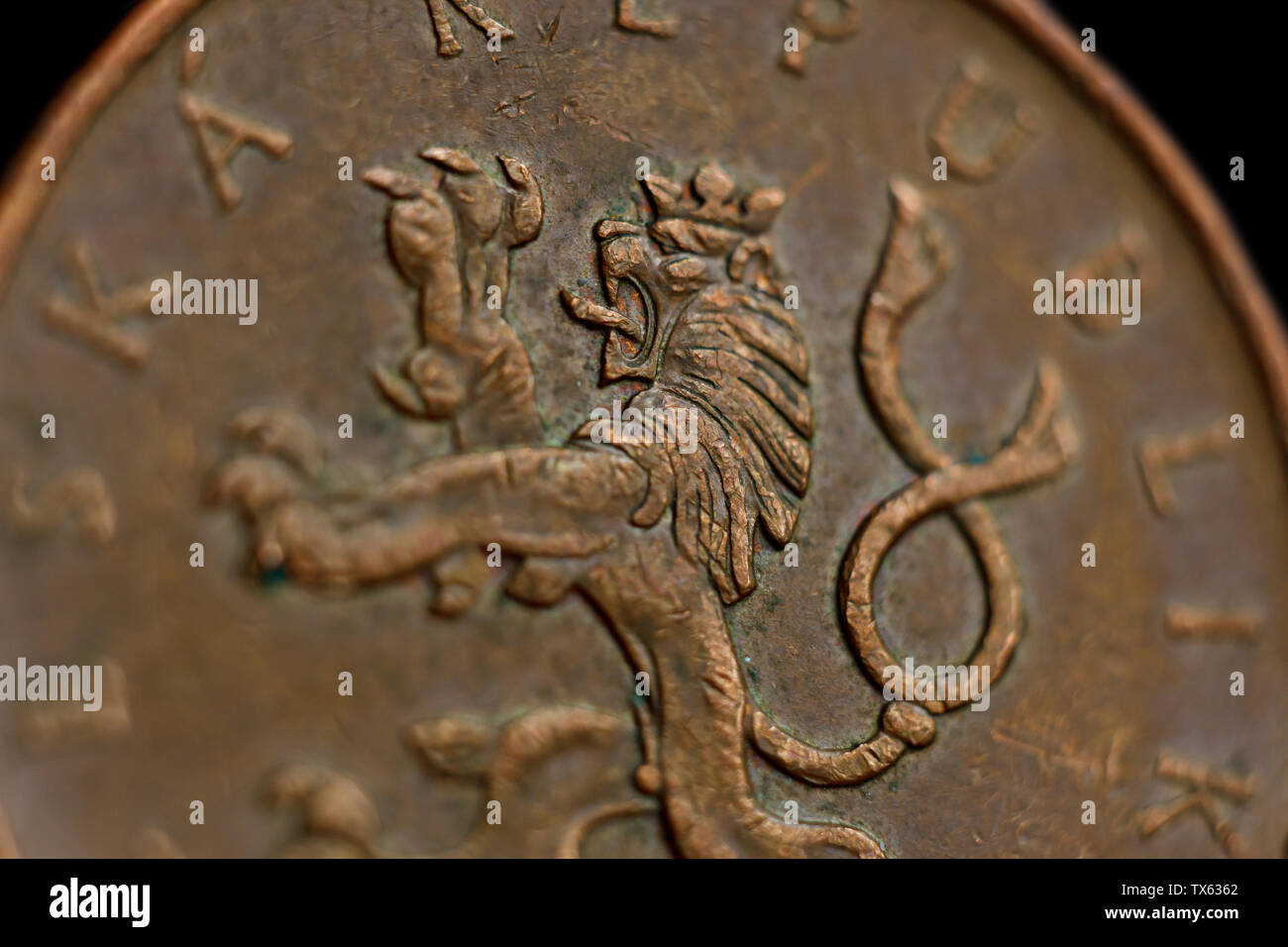 République Tchèque Couronne Banque d'image et photos - Alamy