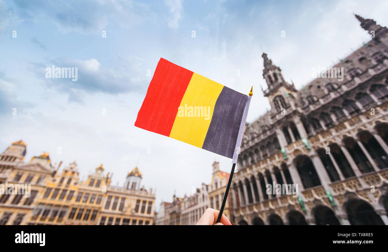 Drapeau De Bruxelles Banque d'image et photos - Alamy
